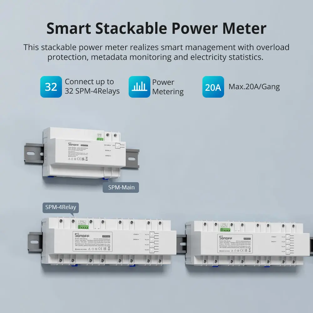 SONOFF SPM Smart Power Meter